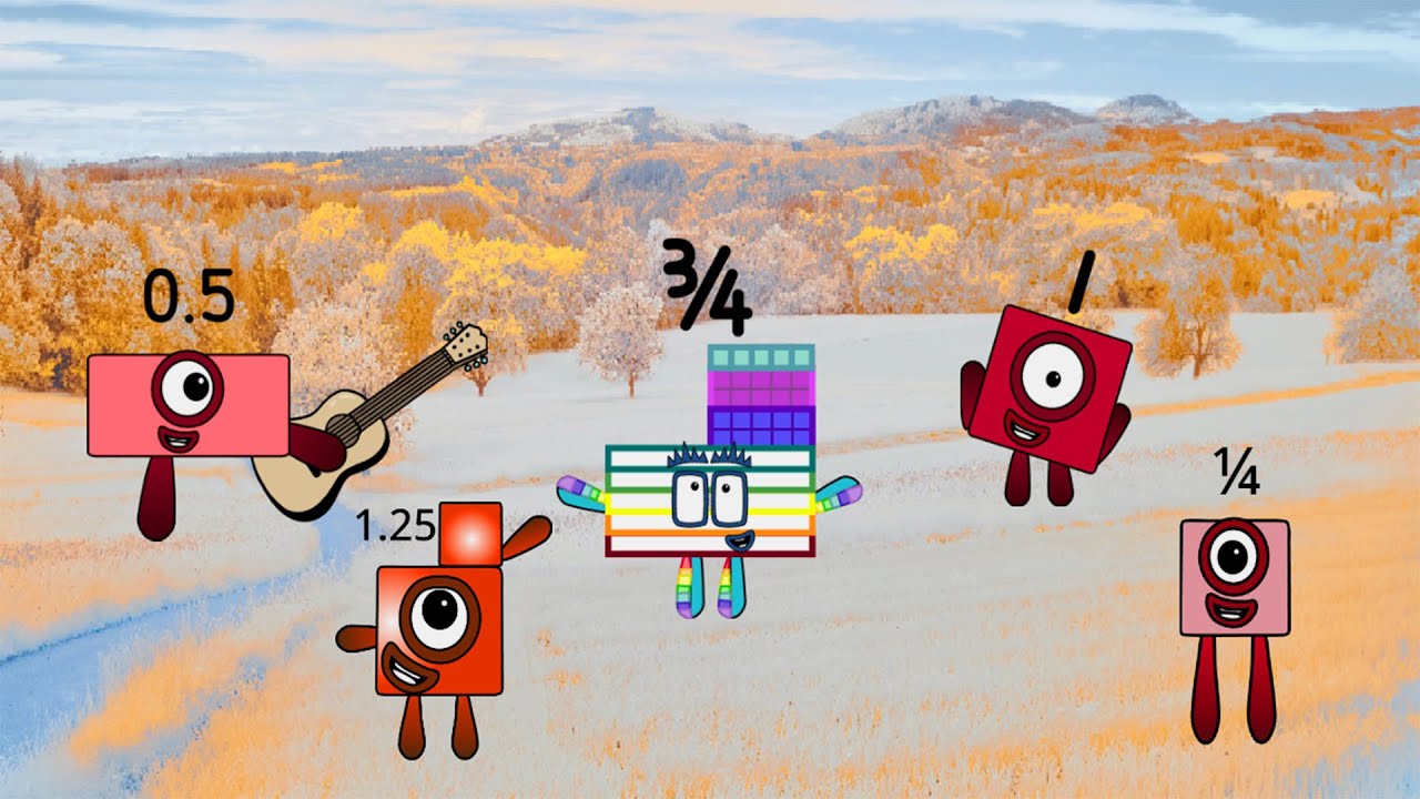 Numberblocks Band Quarters But with original sounds - YouTube