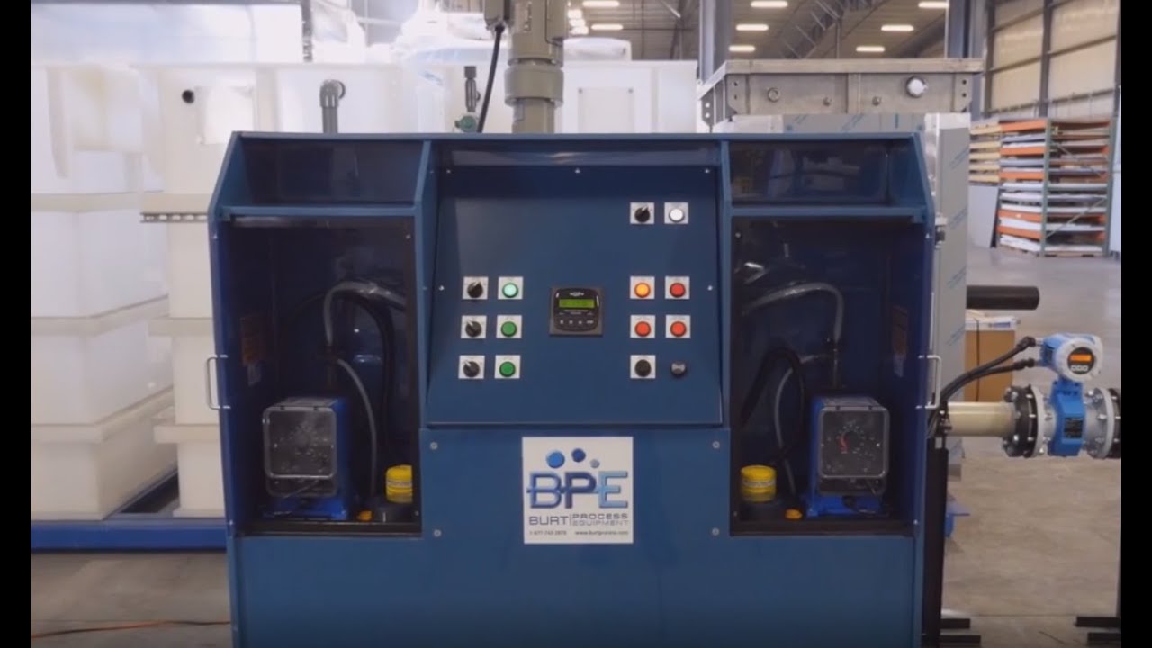 pH Adjustment Systems - Burt Process PHX Series for pH Neutralization - YouTube
