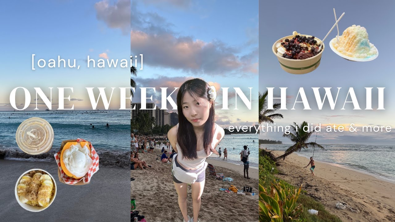 hawaii vlog 🌺 a week in oahu! recommendations & reviews - YouTube