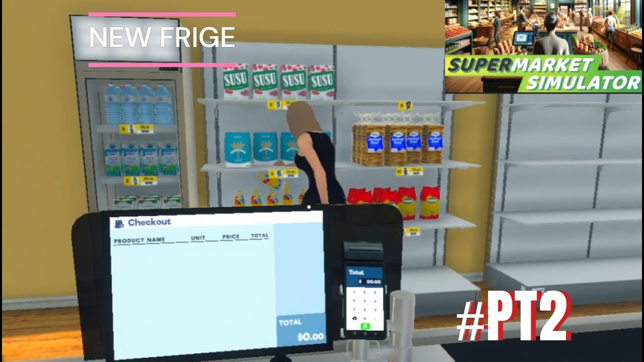 SUPERMARKET SIM PT 2 - YouTube