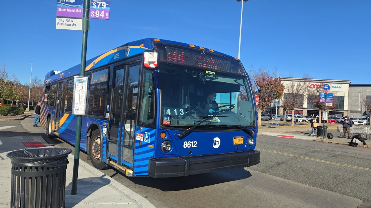 MTA NYCT Bus: 2019 NovaBus LFS #8612 On The S44 - YouTube