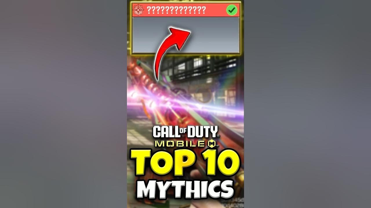 Top 10 Mythics in CODM #codm #codmobile #callofdutymobile - YouTube