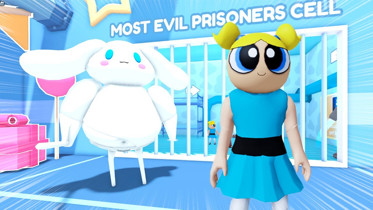 HELLO KITTY BARRY'S PRISON RUN Obby New Update Roblox - All Morphs ...