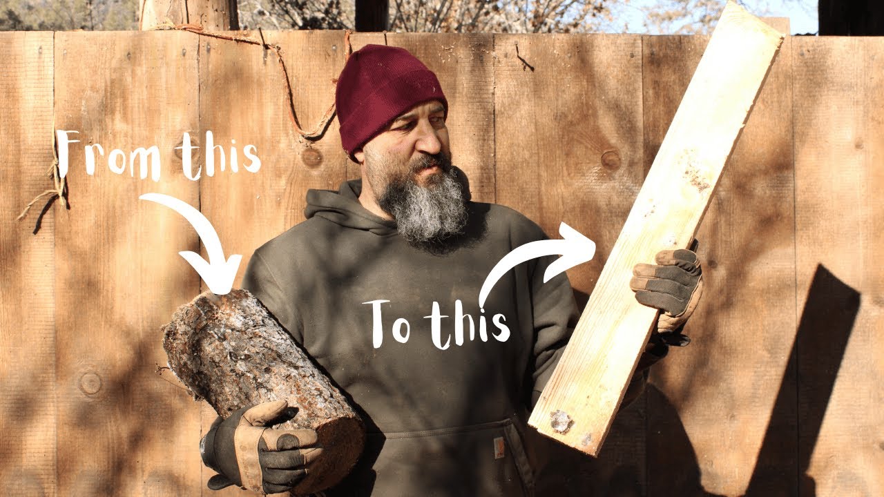 Milling around [Sawmilling on the homestead] - YouTube