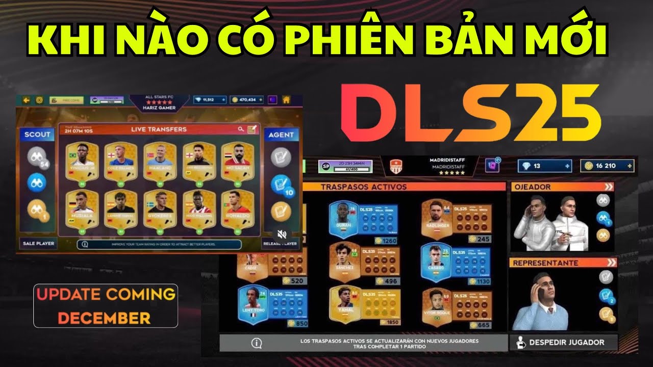 DLS 25 | Khi nào ra mắt Chính Thức phiên Bản mới Dream league soccer ...