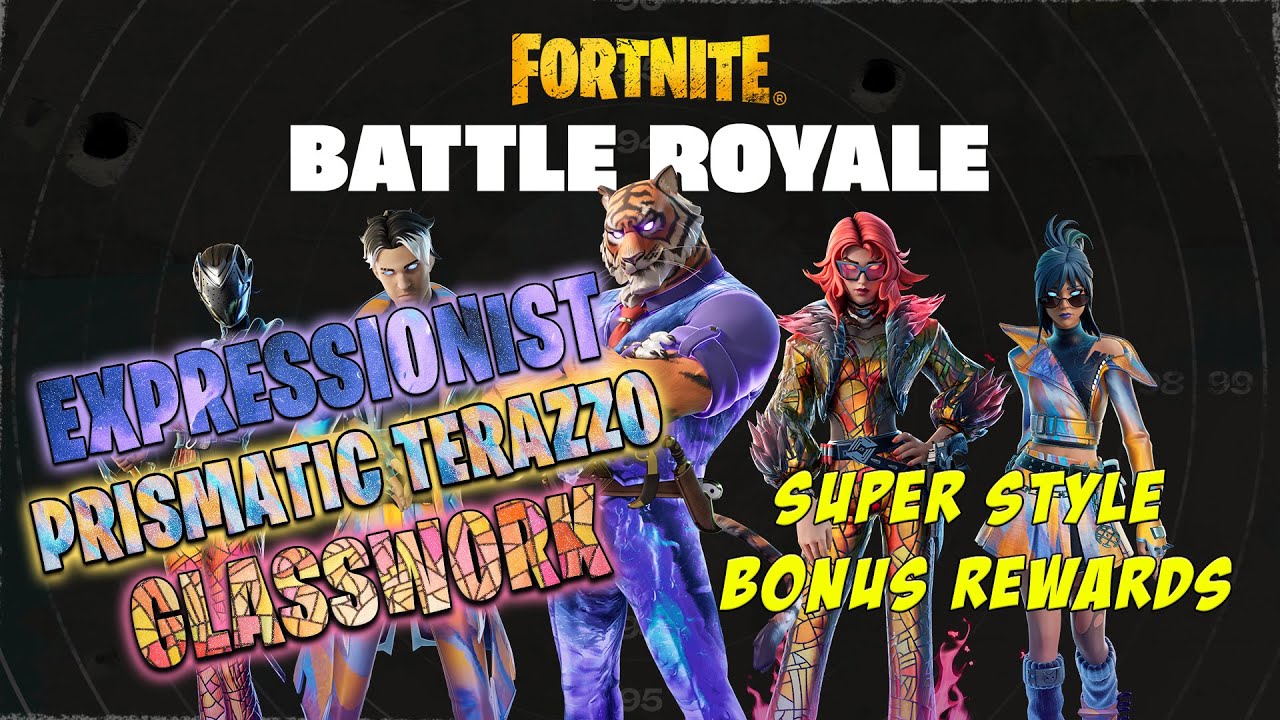 All Chapter 5, Season 1 Super-Level Styles! There's SO MANY STYLES ...