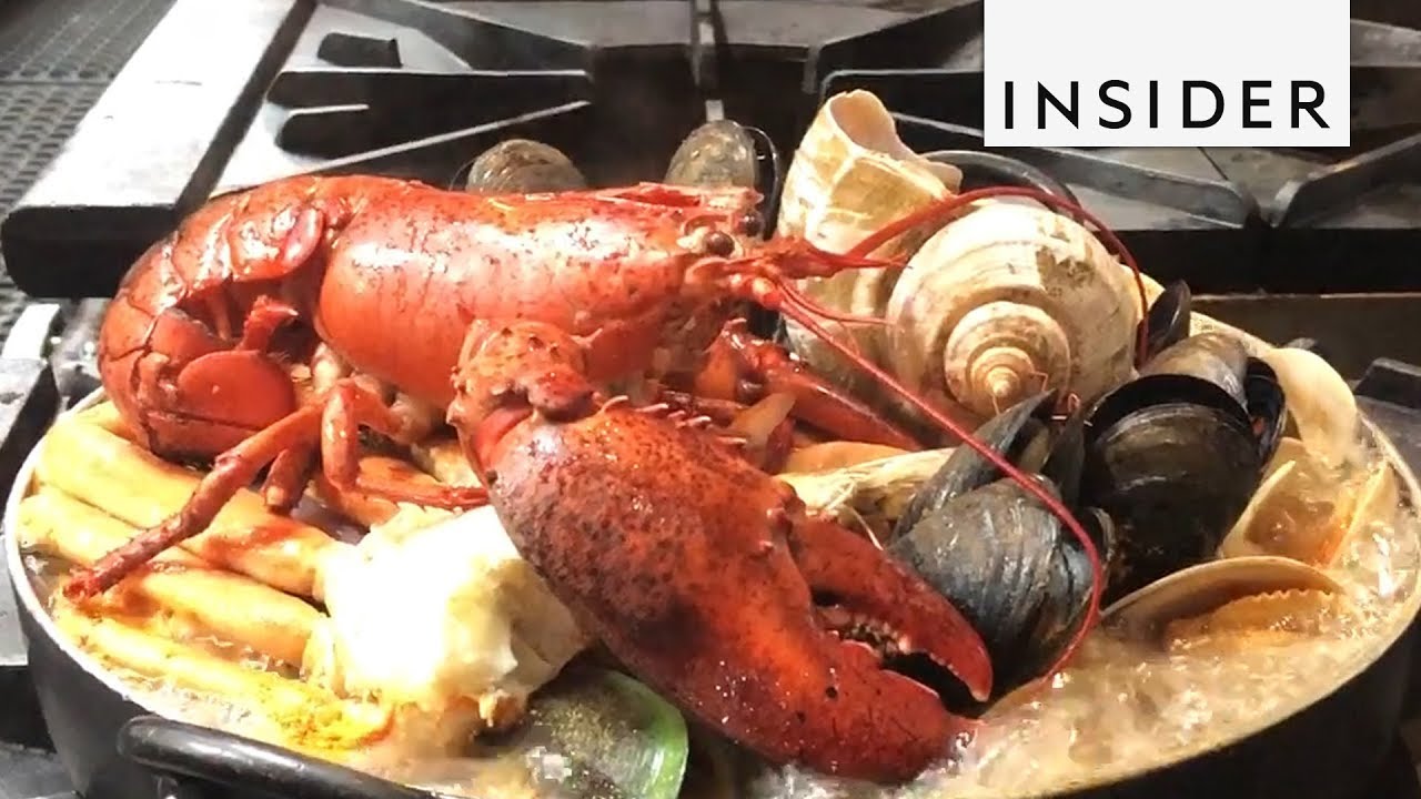 We Tried To Finish This 20-Pound Seafood Hot Pot - YouTube