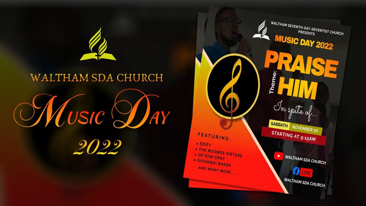 Waltham SDA Church (Music Day PM - Nov. 26, 2022) - YouTube