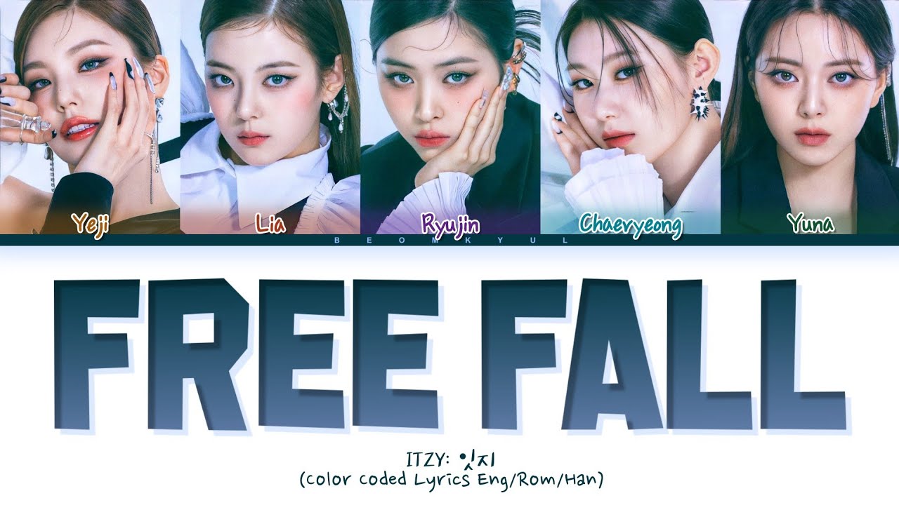 ITZY Free Fall Lyrics (Color Coded Lyrics) - YouTube