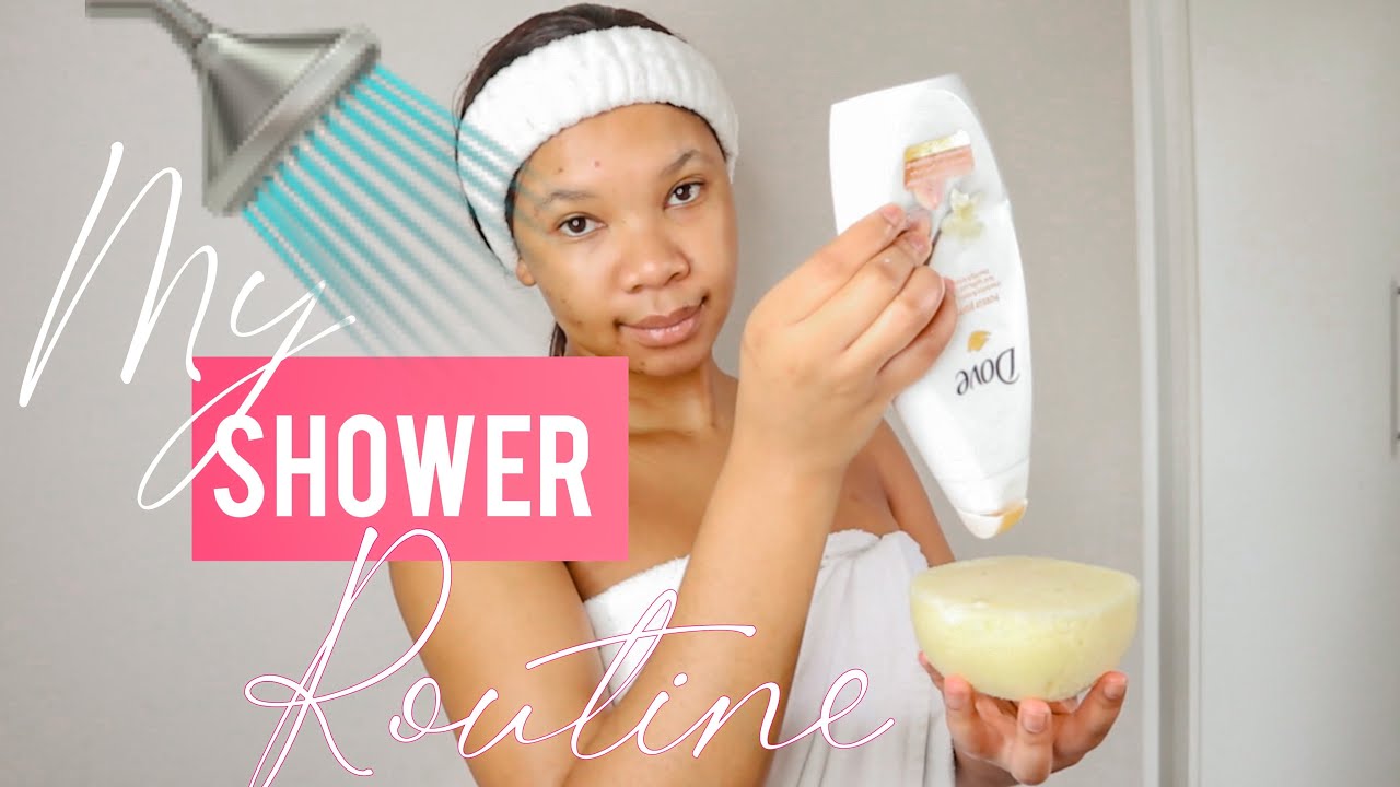 My Shower Routine South African Youtuber Youtube