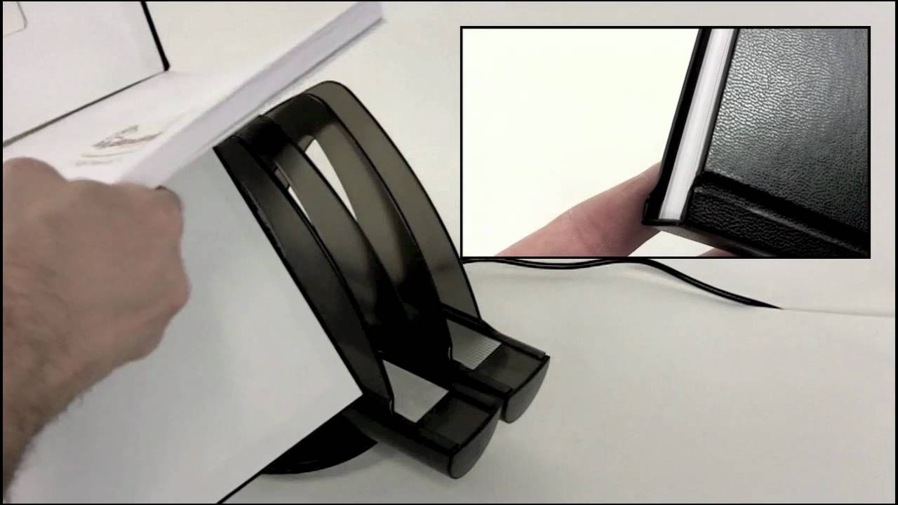 How To Bind Hardcover Book - YouTube