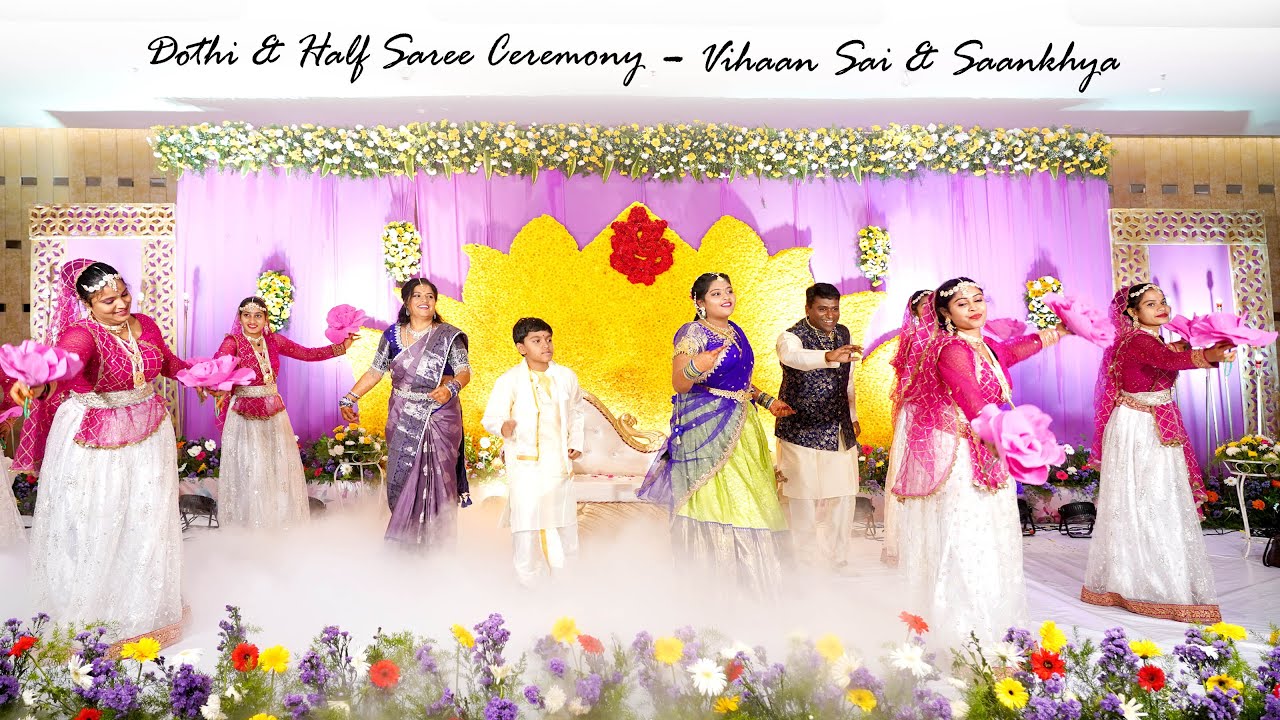 Dothi & Half Saree Ceremony Of Vihaan Sai - Saankhya II 4K Teaser II ...