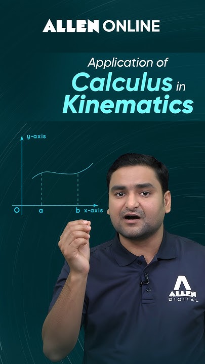 NEET 2025 | Application of Calculus in Kinematics Explained #shortvideo - YouTube