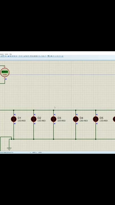 Multiple LEDs to single PIN of PIC16F877A microcontroller. #electronics #iot#project #coding ...
