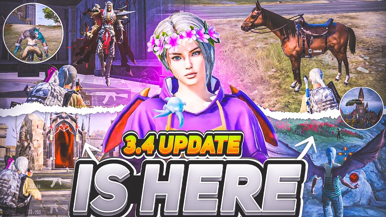 BGMI PUBG New 3.4 BLOODMOONAWAKENING & VENOM COLLAB Update is Here ...
