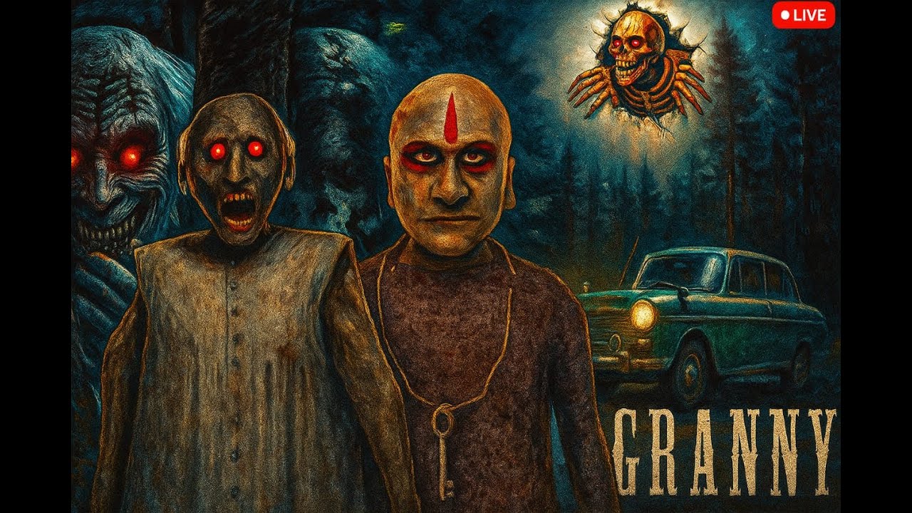 🔴 LIVE | Escaping Granny’s House 😱 | Horror Gameplay - YouTube