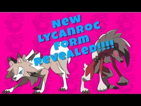 New Lycanroc Form!!! - YouTube