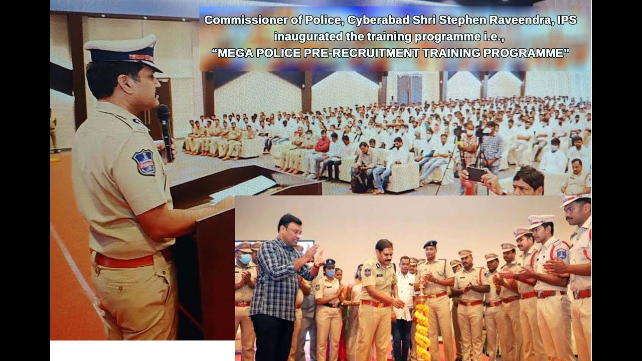 Cyberabad CP Inaugurated Police Pre-Recruitment Training in Balanagar ...