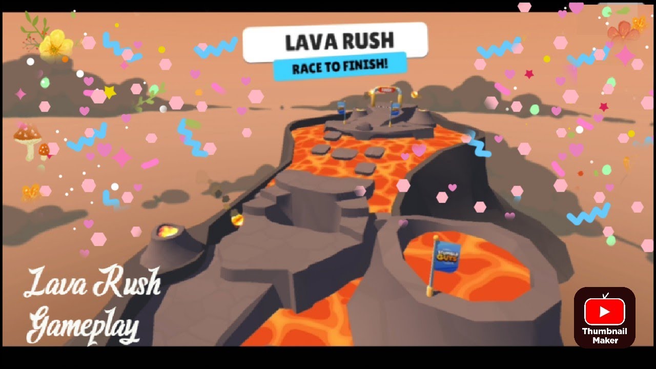 Lava Rush Gameplay || Pranking Teammate In Lava Rush || - YouTube