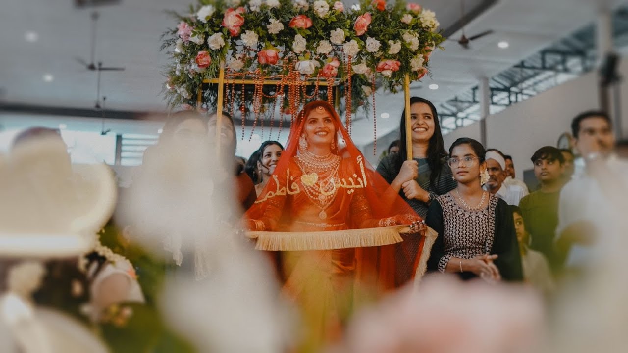 Fathima Anees Wedding Highlights / Vobs Weddings - YouTube