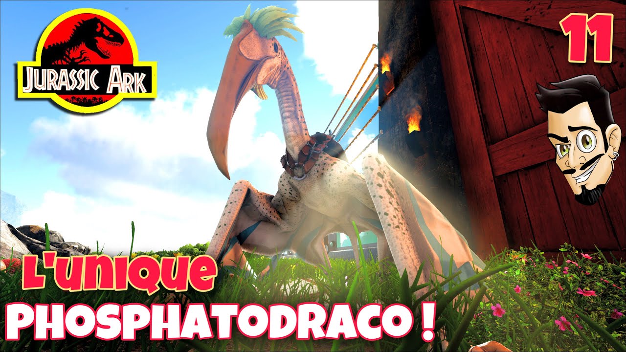 JURASSIC ARK: JE CAPTURE LE PHOSPHATODRACO LEVEL MAX ! EP 11 - Ark ...