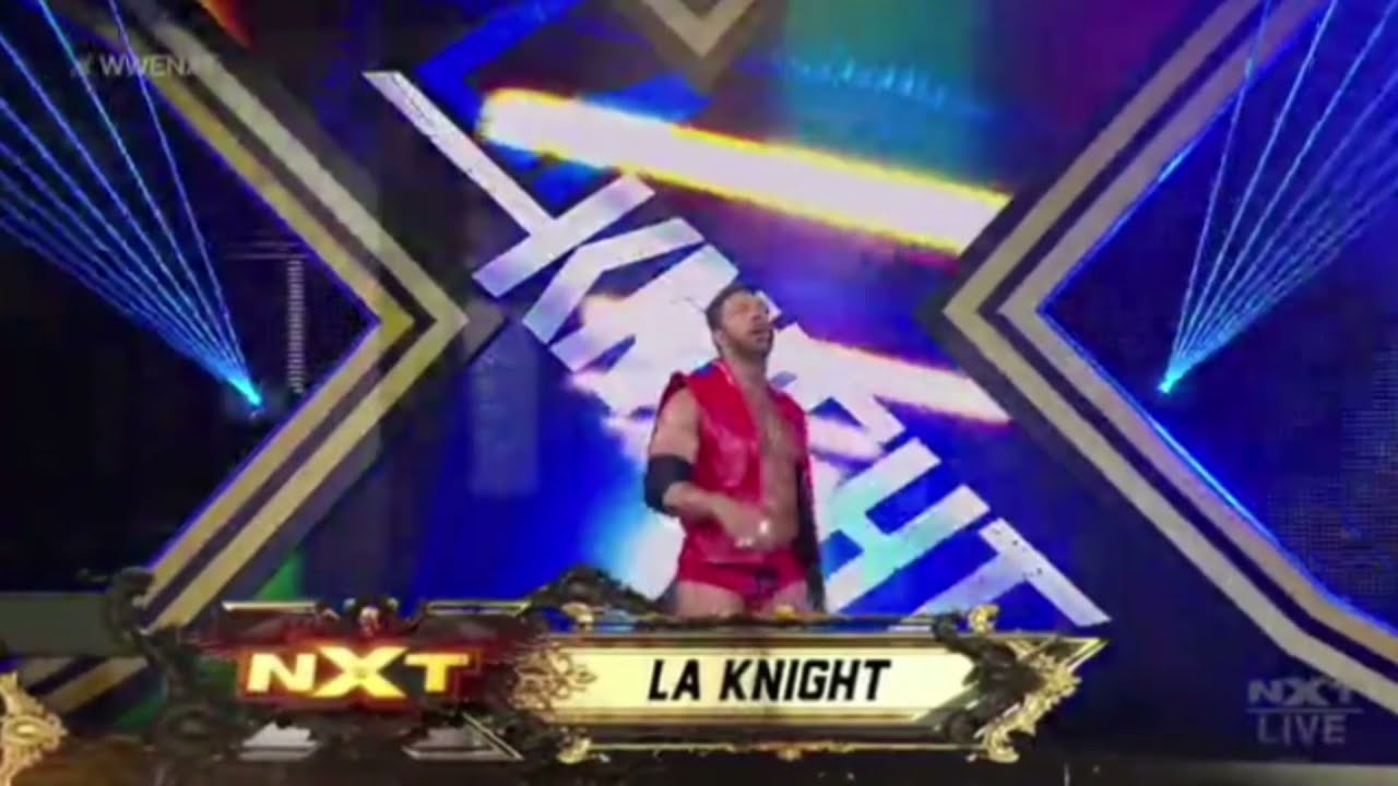 LA Knight | Entrance & Promo (NXT, May 4, 2021) - YouTube