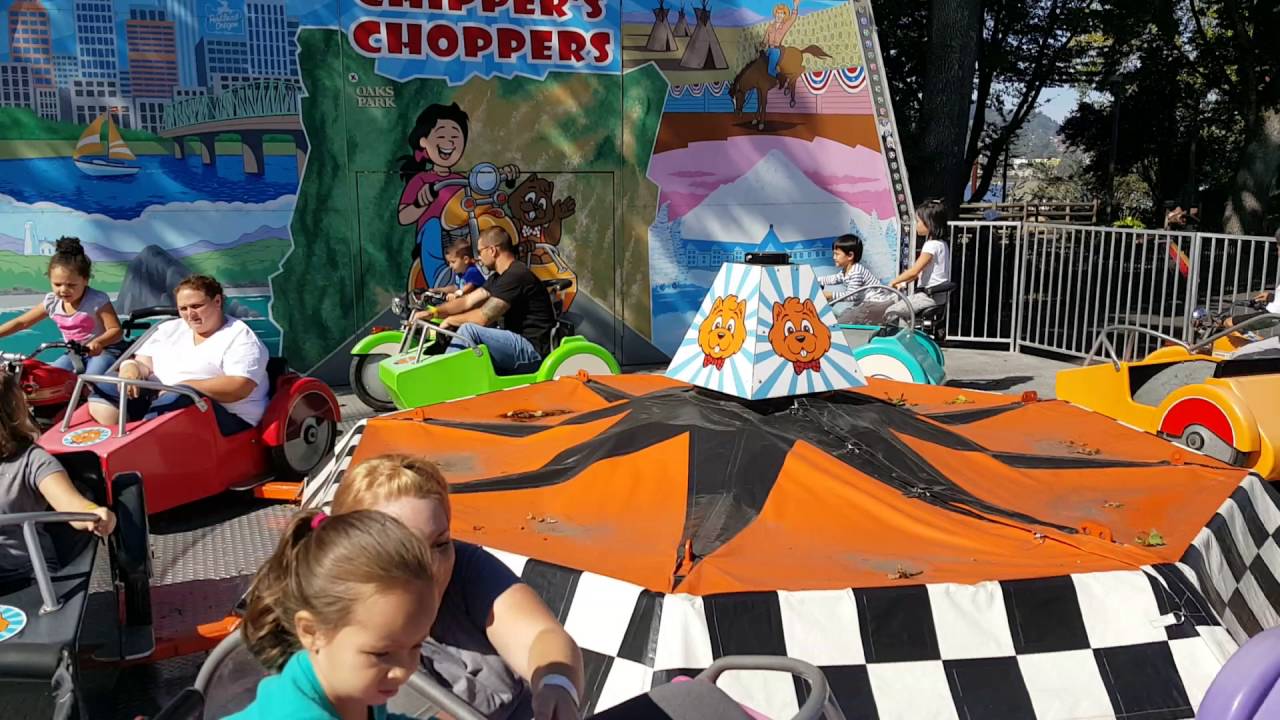Chipper ride in Oaks Park - YouTube