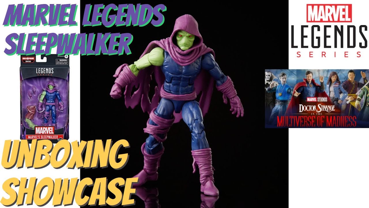 Marvel Legends Sleepwalker - Unboxing Showcase Review - YouTube