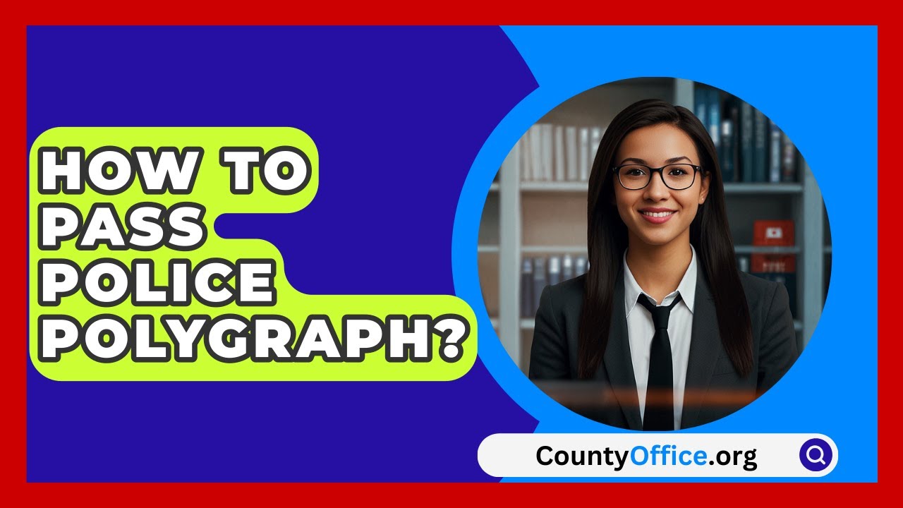 How To Pass Police Polygraph? - CountyOffice.org - YouTube
