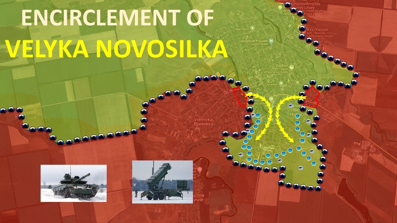 Encirclement Of Velyka Novosilka l Russia Captures Dvorichna - YouTube