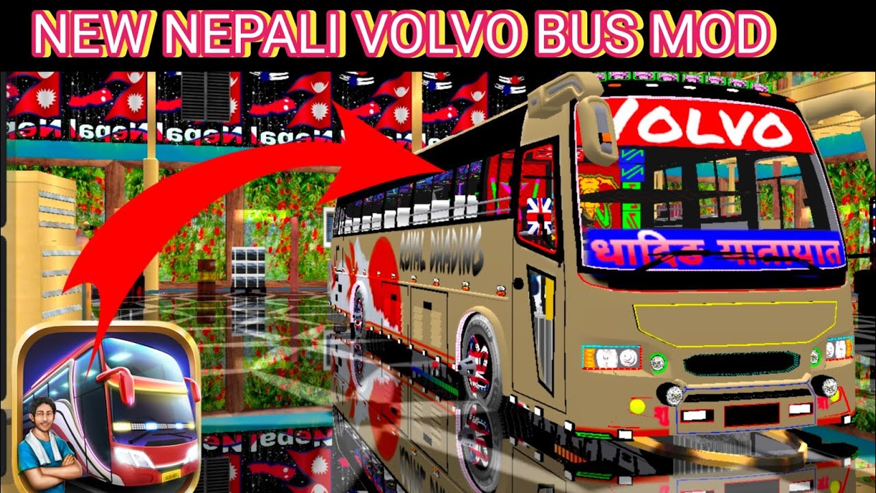 How to Add Nepali Bus mod Bus Simulator Ultimate Bus mod kasari lagaune ...