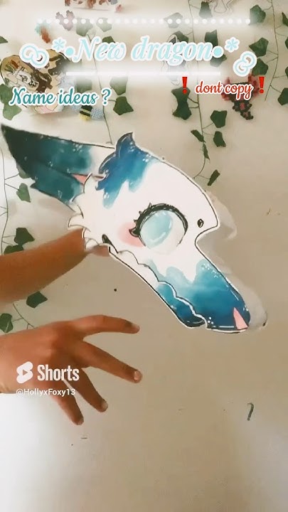 Name ideas? #art #artist #paperdragons #puppet #dragon #fypシ ... Name ideas? #art #artist #paperdragons #puppet #dragon #fypシ ...