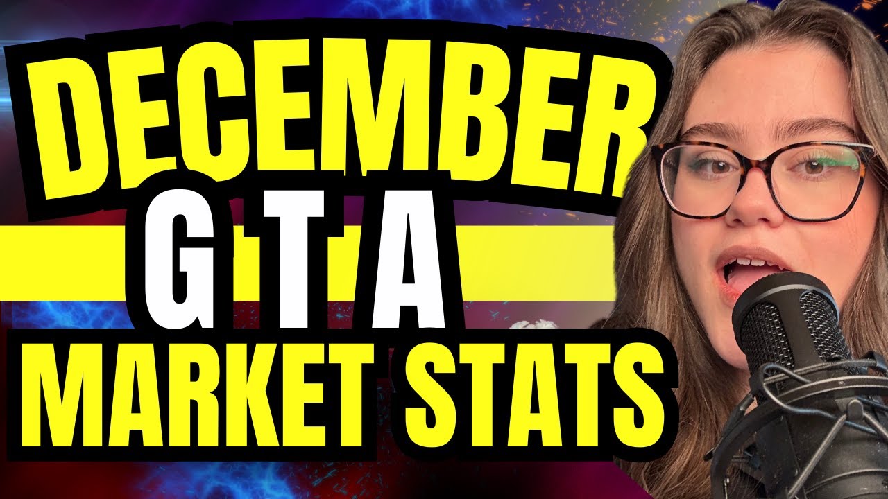 GTA Real Estate Market Stats Update | DECEMBER - YouTube