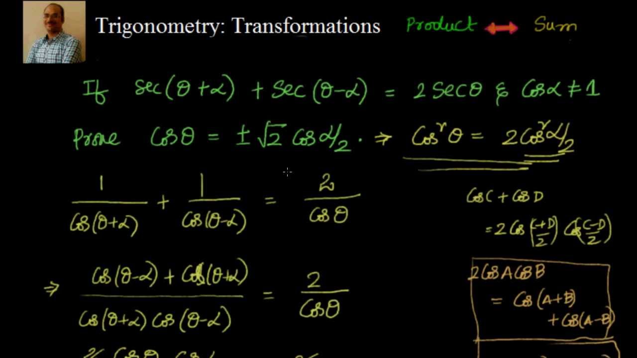 Trigonometry: Transformations: Example 4 - YouTube
