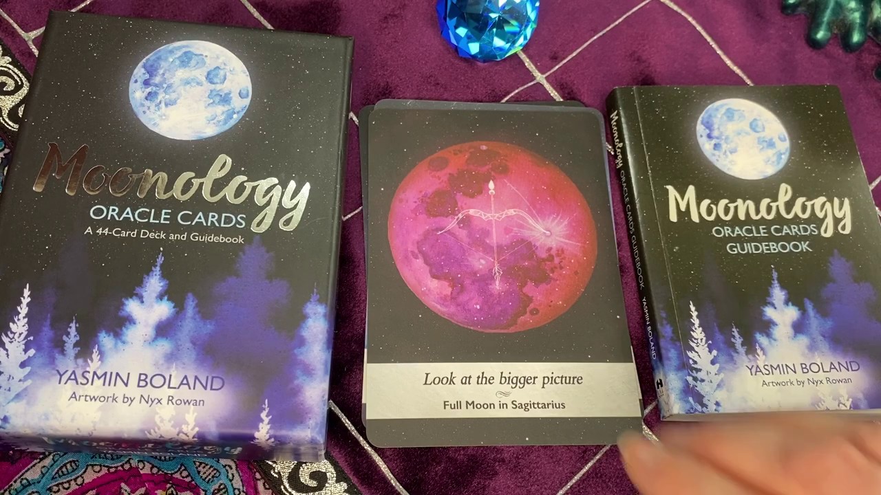 MicheleAnn Tarot Moonology Oracle Cards by Yasmin Boland Silent Flip ...