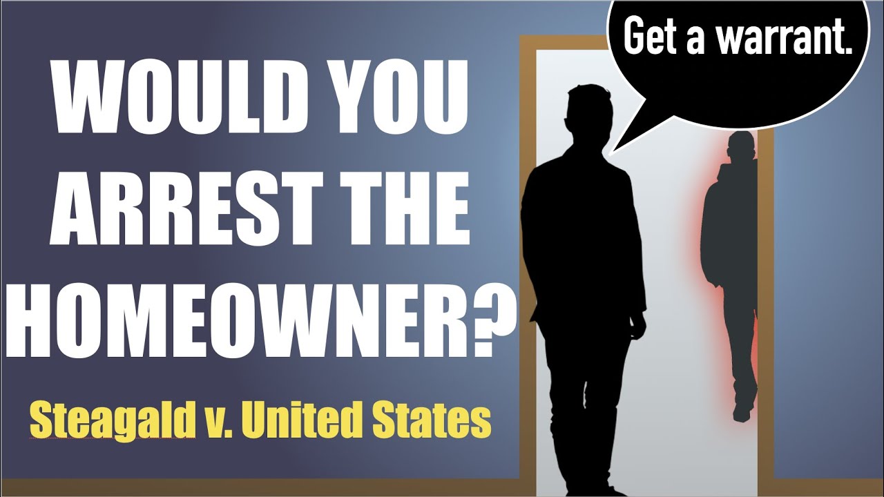 Steagald v. United States - YouTube