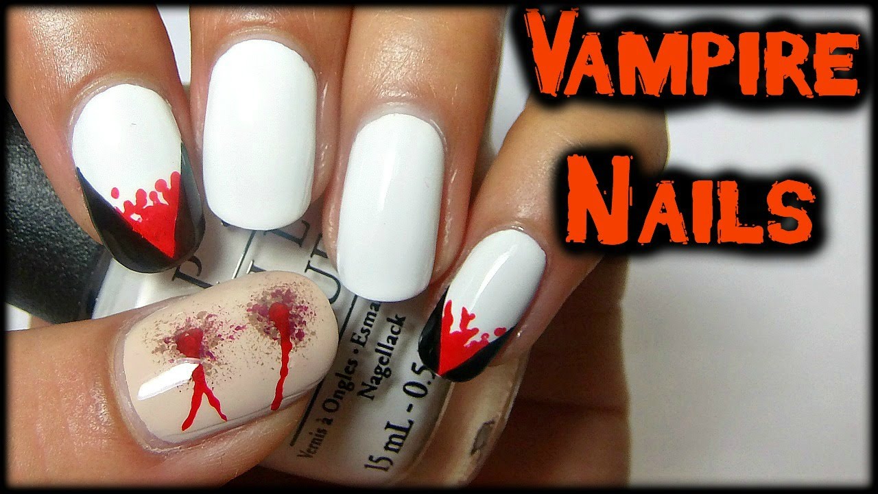 Vampire Nails | Nails By Kizzy - YouTube