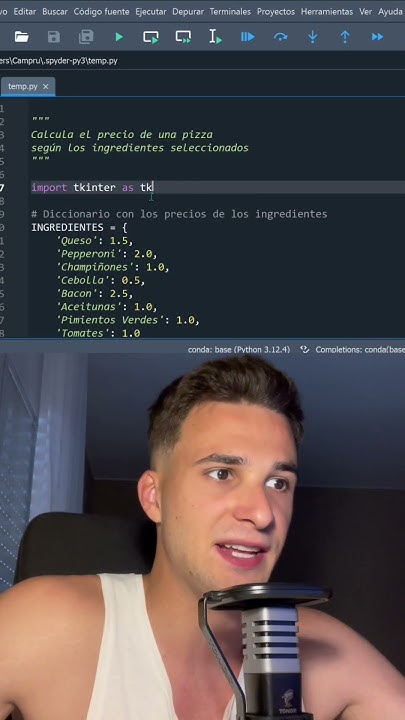 Calcula el Precio de tu Pizza en Python 🍕🐍 - YouTube