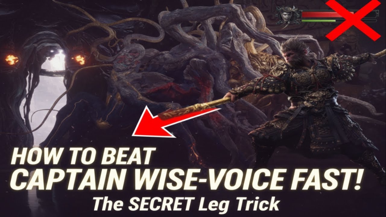 How to Beat Captain Wise-Voice FAST | Black Myth: Wukong Guide - YouTube