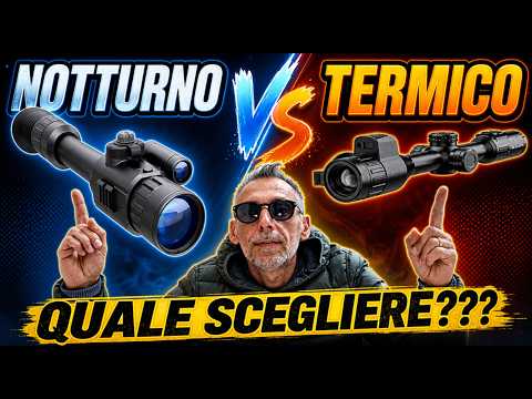 🇮🇹CACCIA:VISORE TERMICO O VISORE NOTTURNO??? QUALE SCEGLIERESTI TU???? NIGHT VISION VS TERMAL VISION