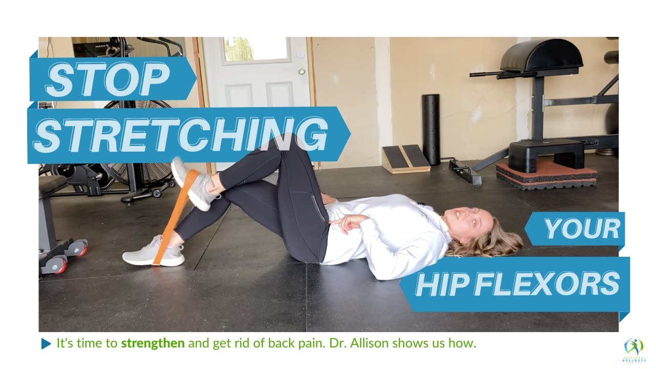 STOP stretching your hip flexors. It's time to strengthen and get rid ...