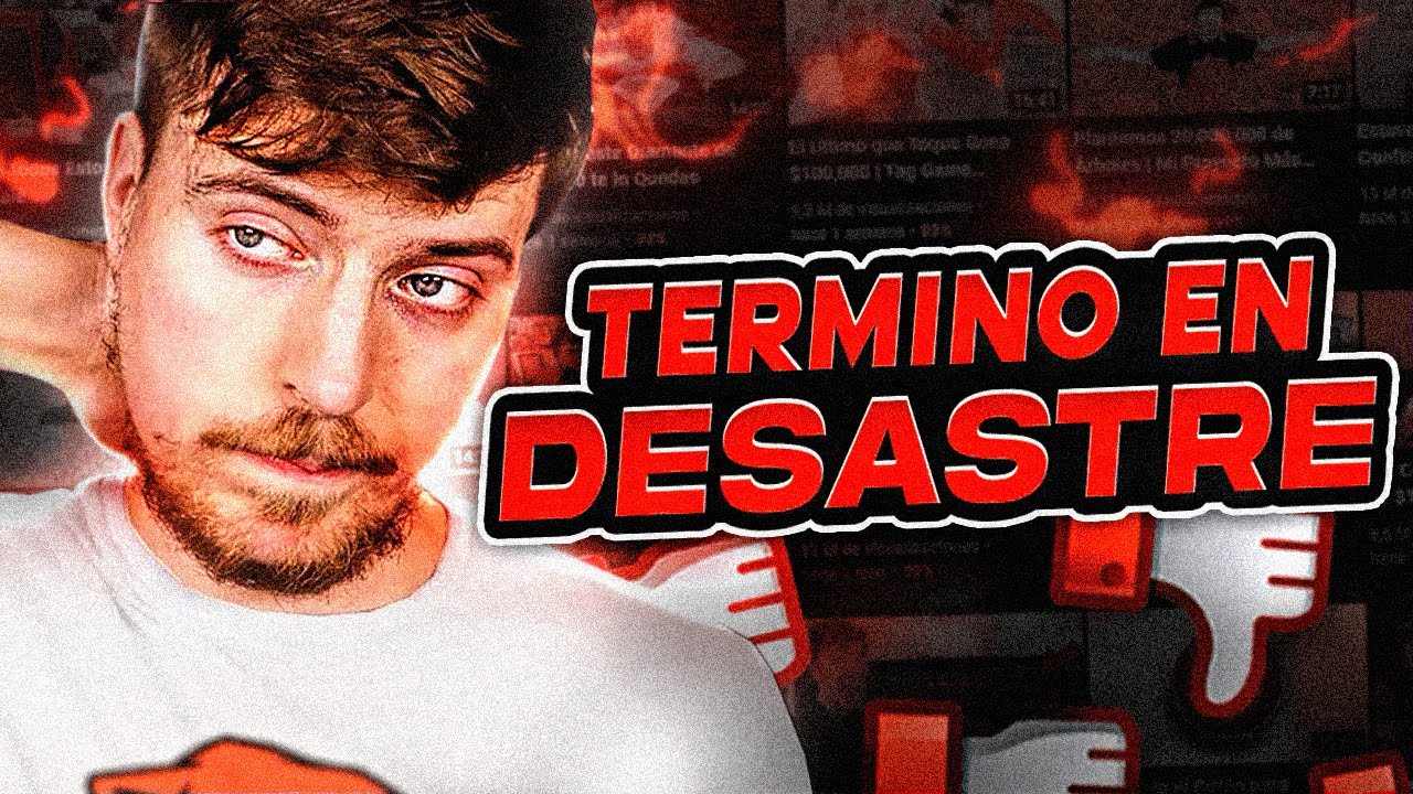 El RETO de MRBEAST que salió MUY MAL - YouTube