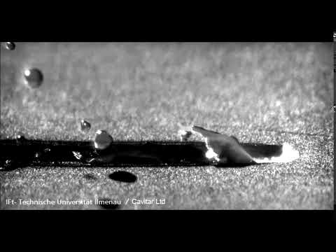Spatter in laser welding process - Visualization with CAVILUX HF - YouTube
