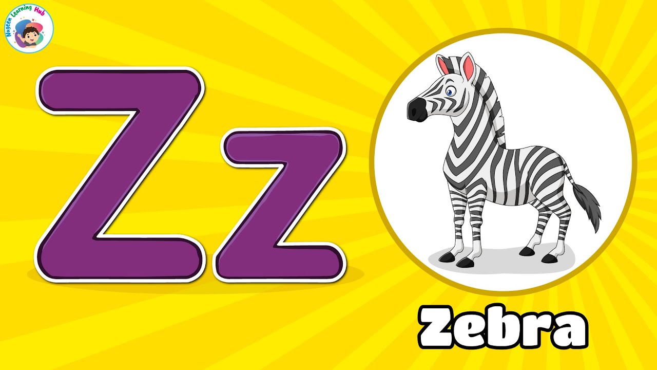 Z for Zebra | Alphabets | Phonic Sound | Kids Video | Fun And Learn ...