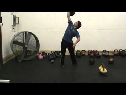 56 kg Kettlebell Press at 160 lbs body weight, Jacob Eggleton - YouTube