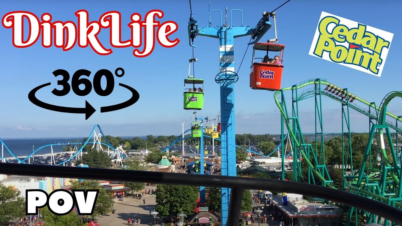 Cedar Point's Sky Ride: A Thrilling Journey Above the Midway - 360 POV ...