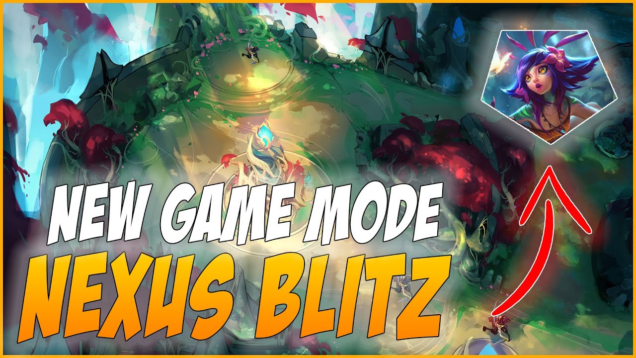 League of Legends - "New Mode" NEXUS BLITZ Gameplay #1 | Michael ...