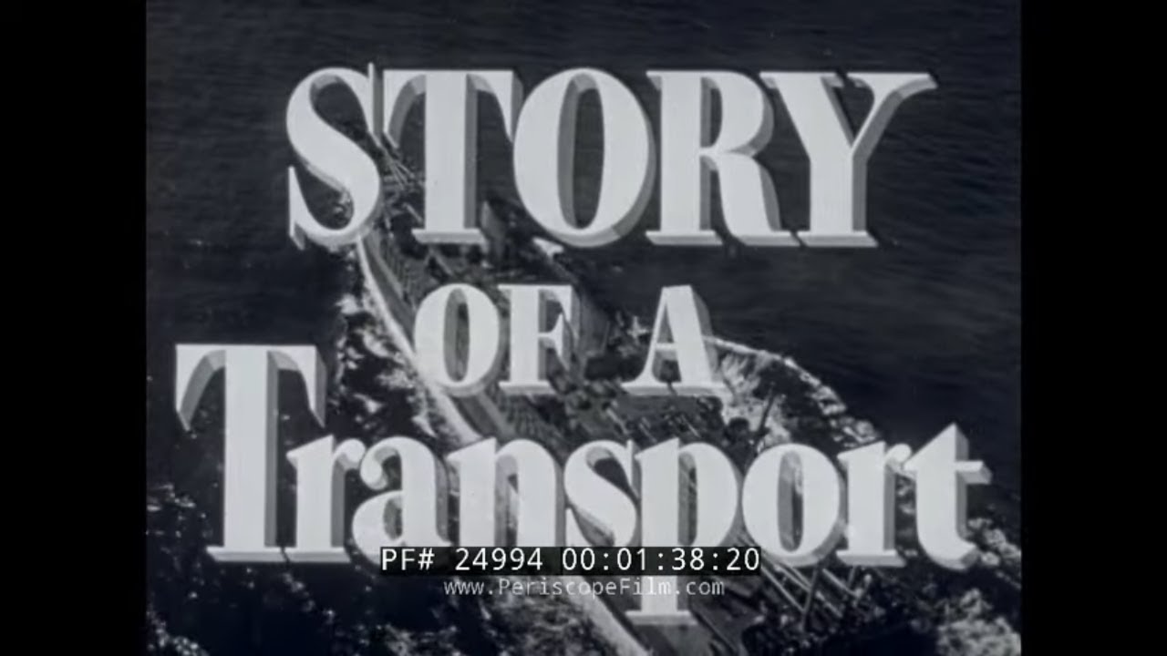 "STORY OF A TRANSPORT" WWII U.S. NAVY / COAST GUARD TROOP TRANSPORT USS ...