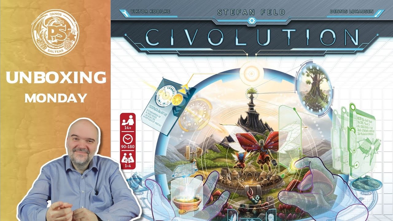Παιχνίδι πολιτισμών από τον Stefan Feld?? | Civolution | Unboxing - YouTube