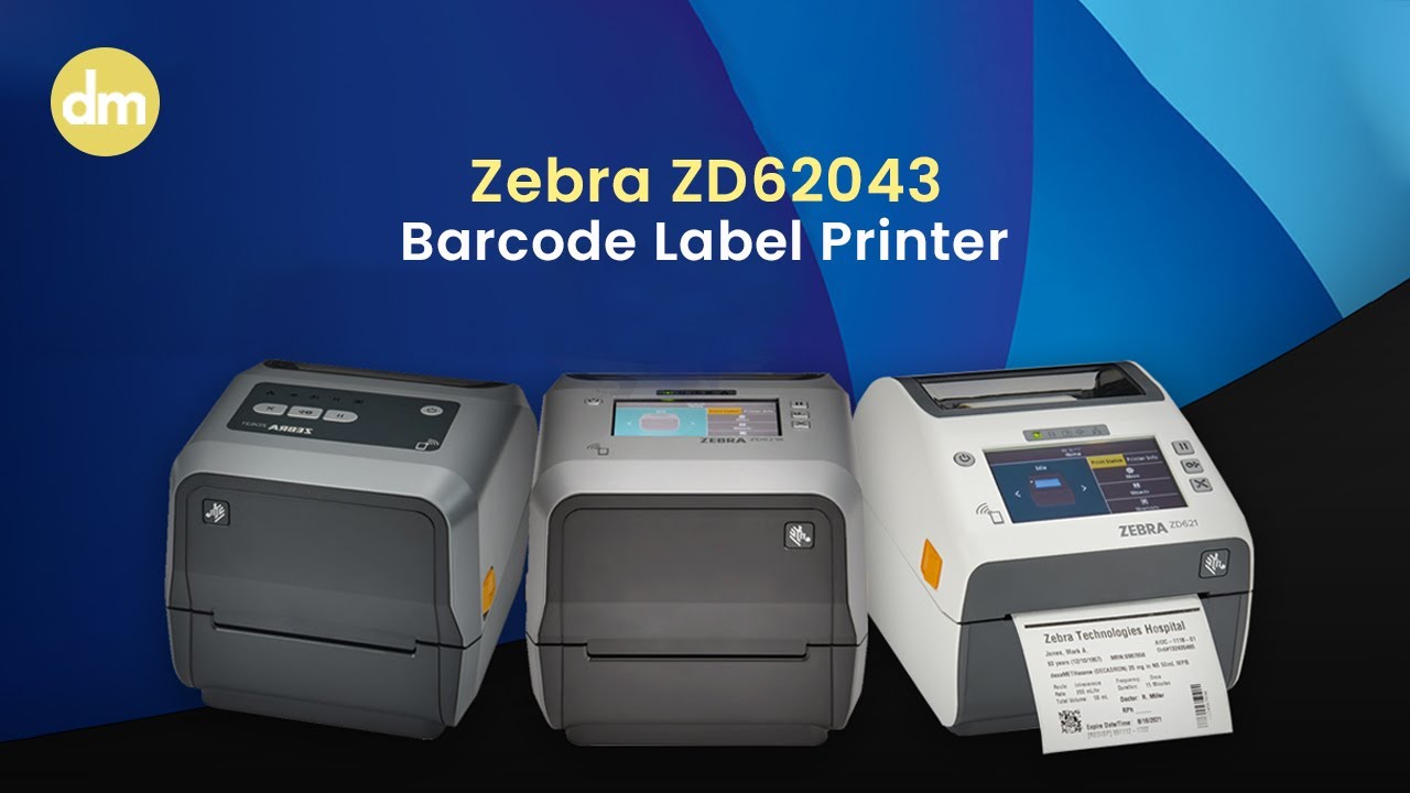 Elevate Your Productivity with Zebra ZD62043 Barcode Label Printer ...